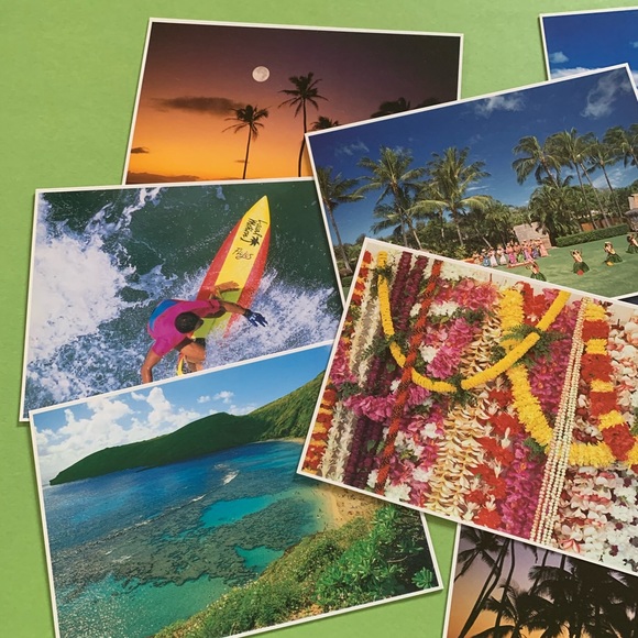 Office | Vintage Set Of Waikiki Postcards | Poshmark